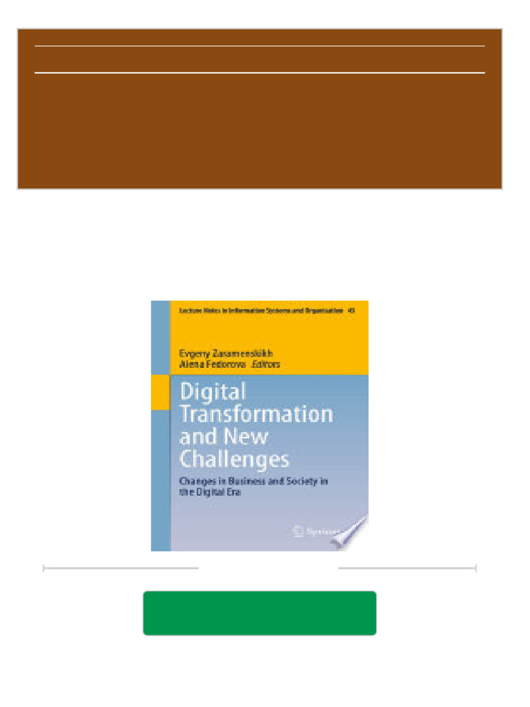 Ebooks File Digital Transformation and New Challenges Changes in ... Ebooks File Digital Transformation and New Challenges Changes in ...