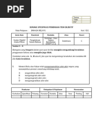 Borang CHATT untuk Latihan Membaca | PDF