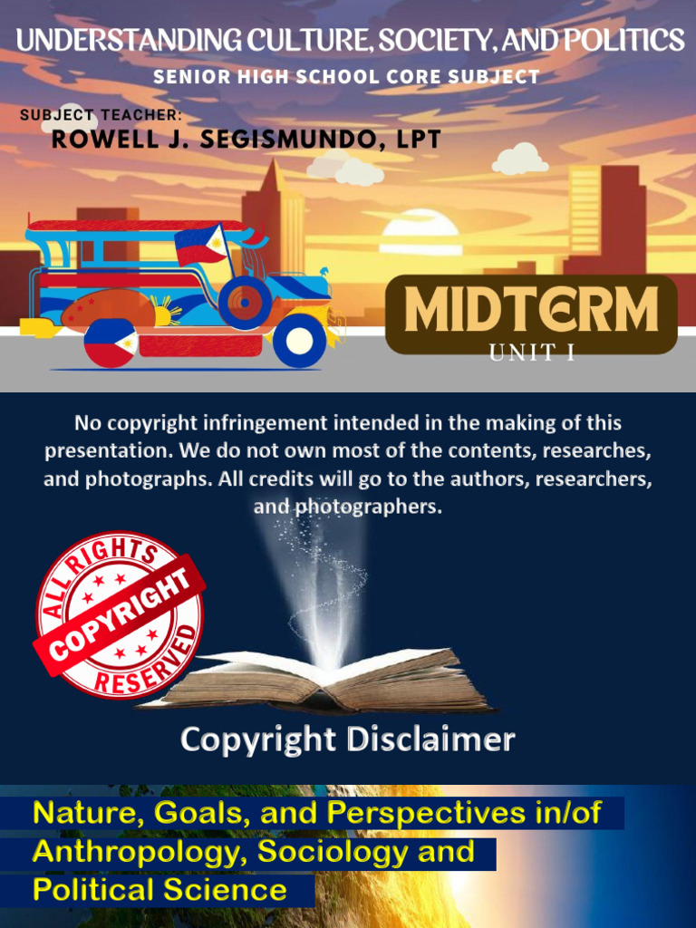 Module 1 UCSP MELCs | PDF