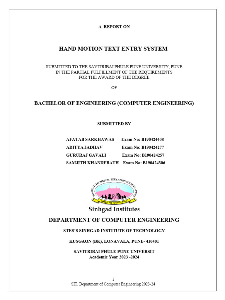 Project - Report 211 | PDF