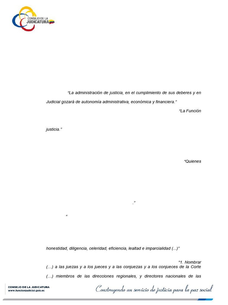 RESOLUCIÓN 257-2022 El Pleno Del Consejo de La Judicatura Considerando: Que | PDF