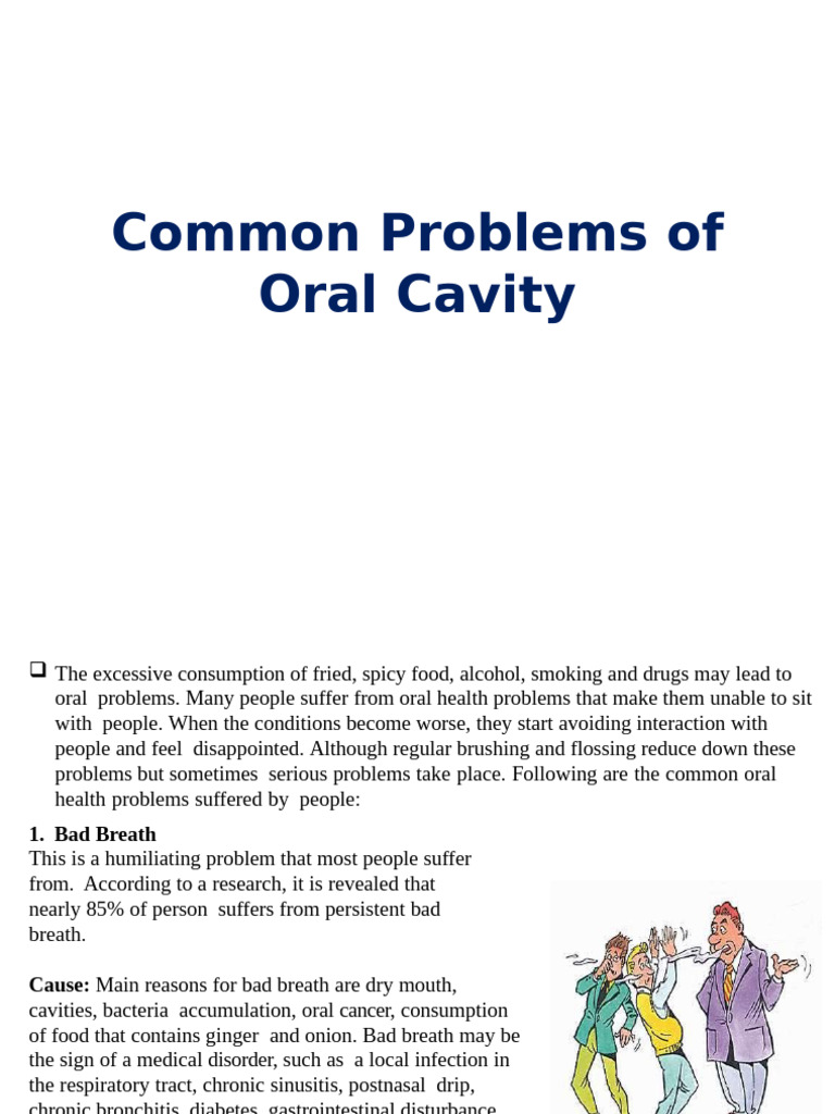 Common Oral Health Issues Explained | PDF | Human Tooth | Wellness
