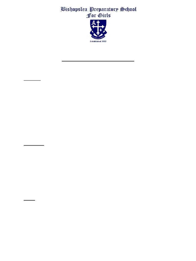 Boarder Clothing List | PDF