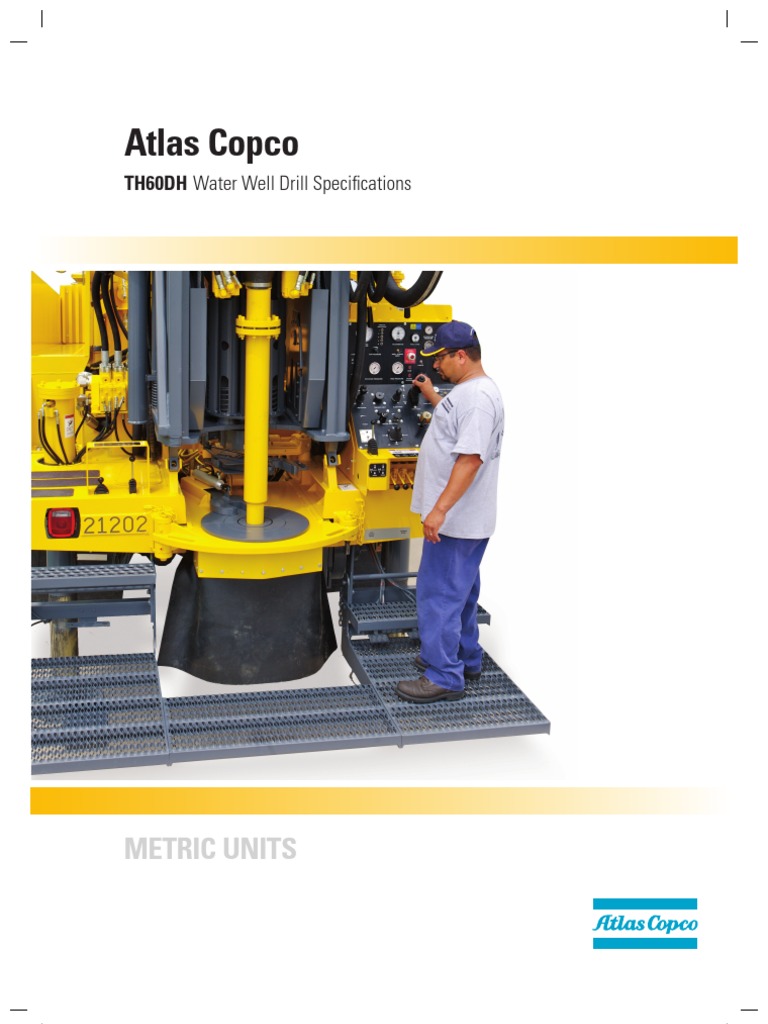 Atlas Copco: Metric Units | Download Free PDF | Drilling Rig | Drill