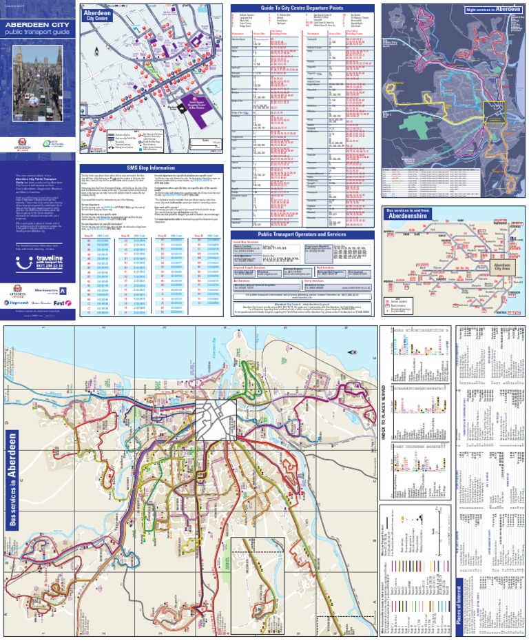 Aberdeen City Public Transport Map | PDF