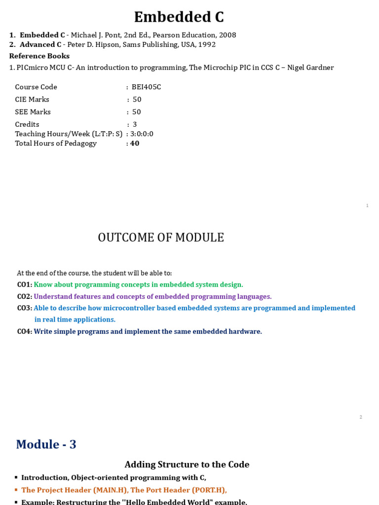 Emd C Module3 10 June 24 | PDF | Computer Architecture | Computers