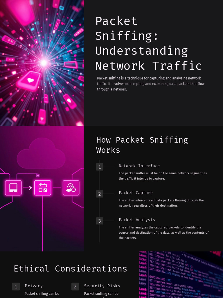 Packet Sniffing Understanding Network Traffic | PDF | Computer Network | Information Technology
