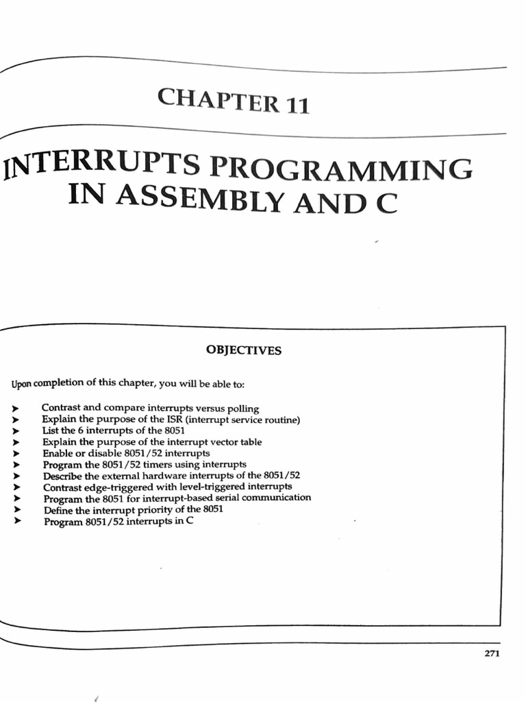 Ec Interrupts M5 | PDF