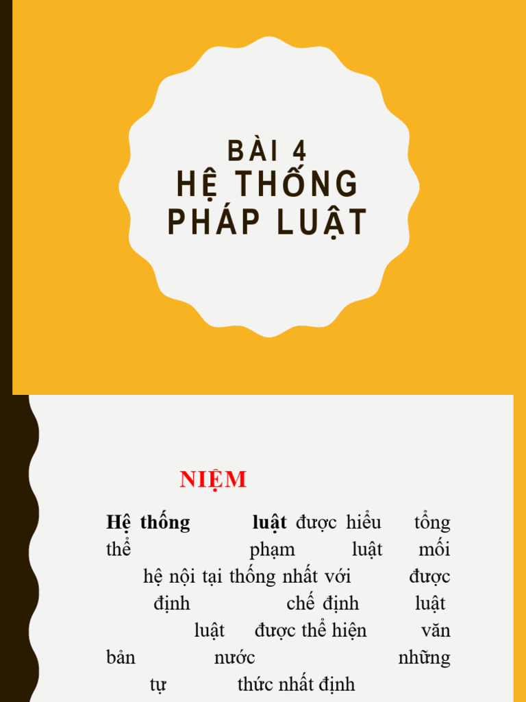 He Thong Phap Luat | PDF