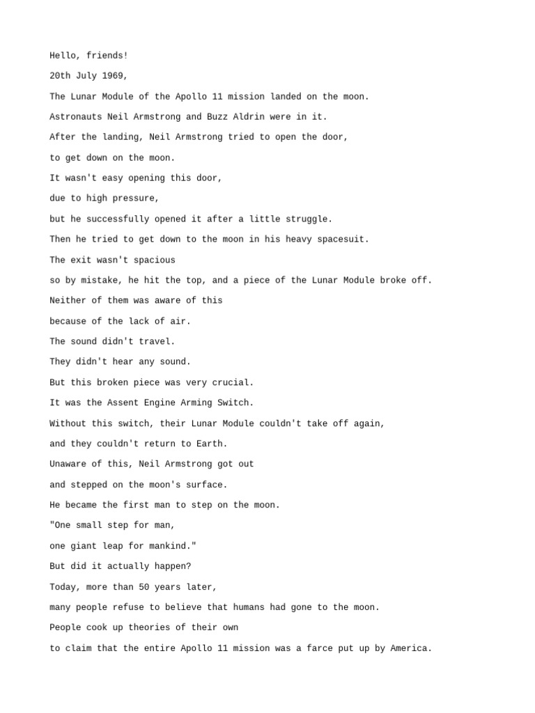 The Apollo 11 Moon Landing Mystery _ Neil Armstrong _ Dhruv Rathee ...