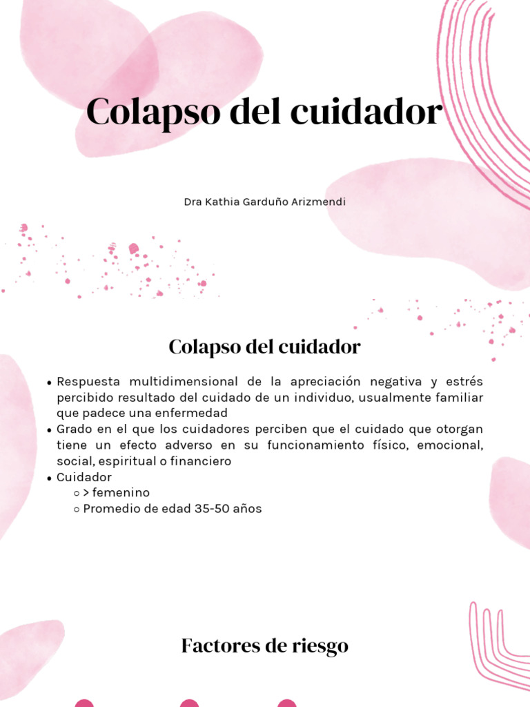 colapso del cuidador | PDF