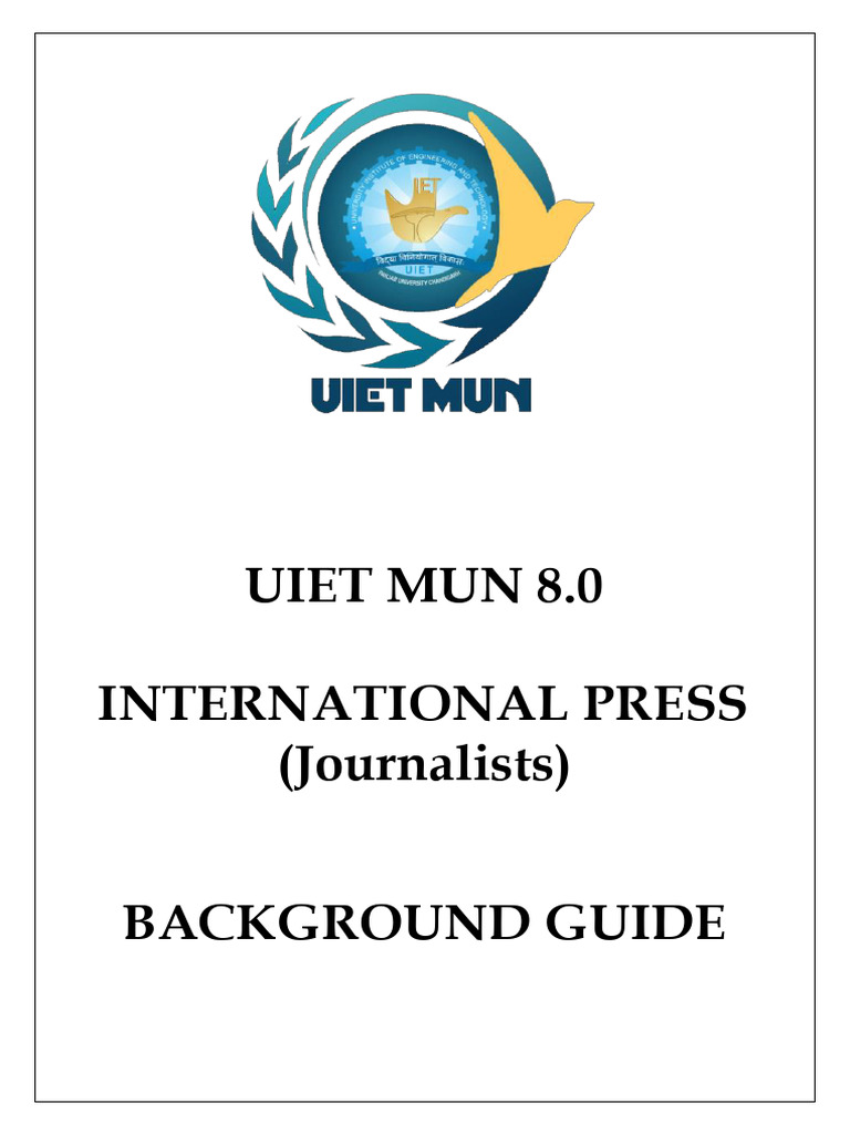 MUN International Press Background Guide | PDF | Punctuation | Social ...