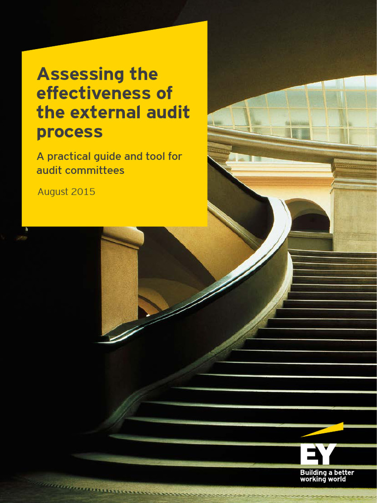 Ey Assessing The Effectiveness of The External Audit Process | PDF