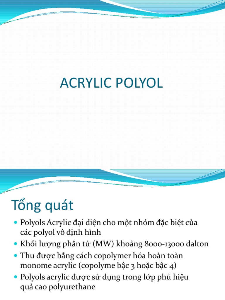 Acrylic Polyol | PDF
