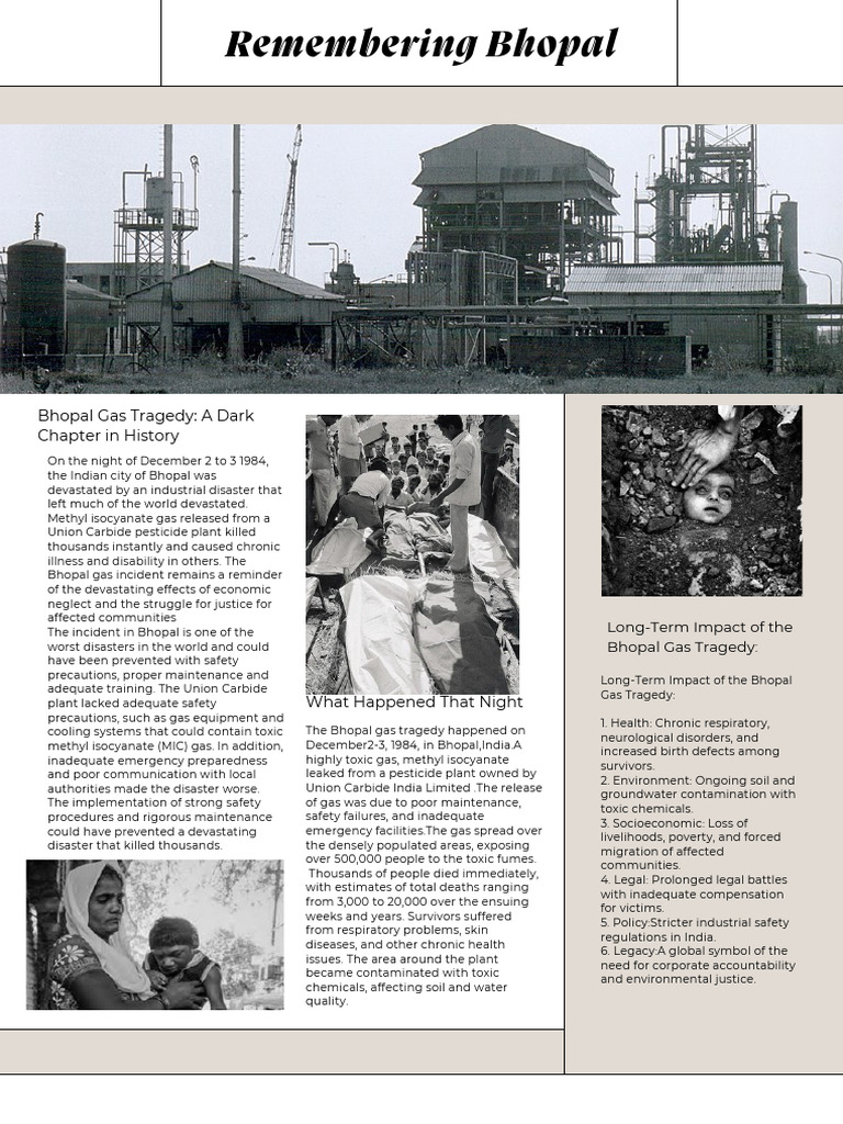 Remembering Bhopal | PDF