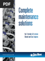 Diesel Engine Maintenance Checklist | PDF | Engines | Diesel Engine