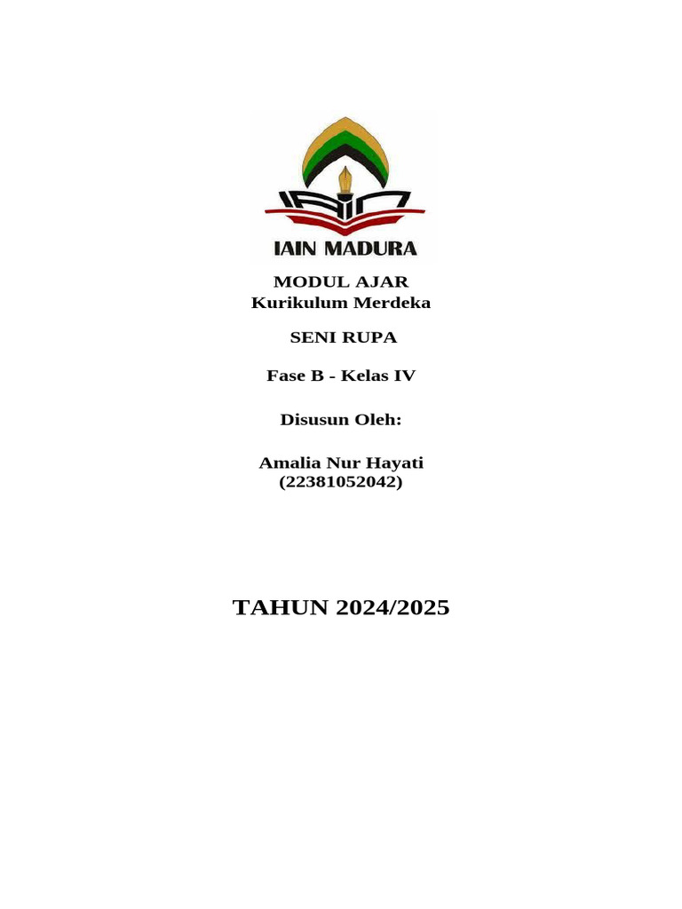 Modul SBDP Amel | PDF