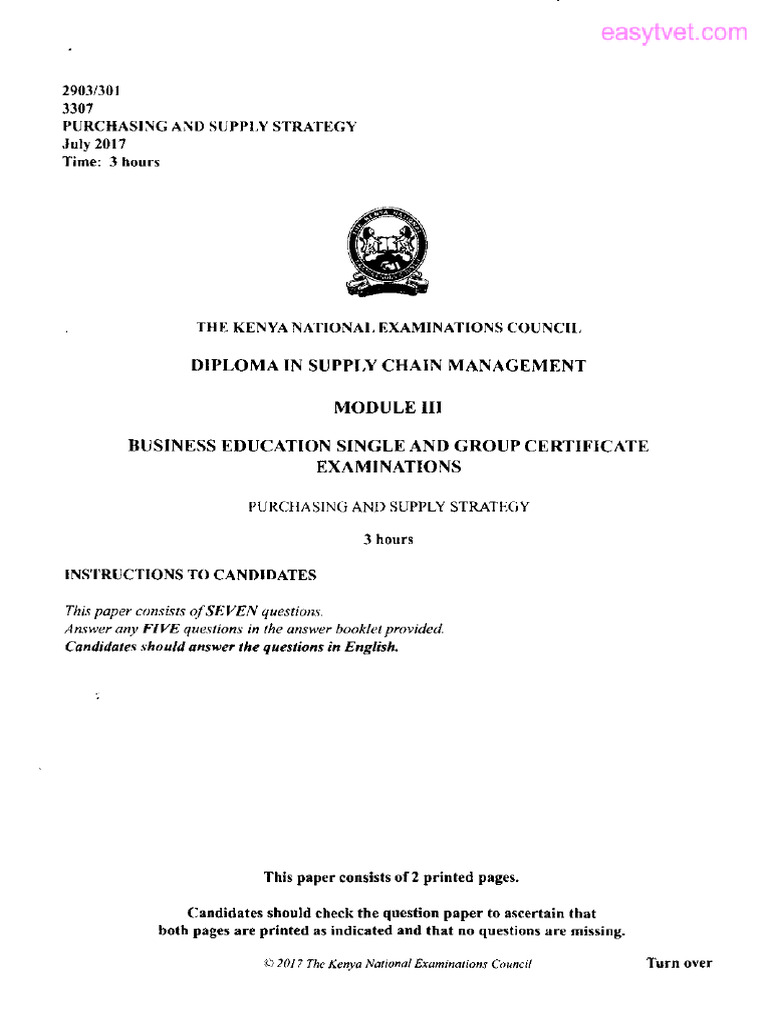 PURCHASING STRATEGY | PDF