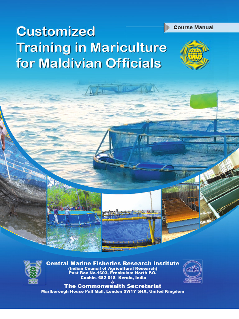 Customized Training in Mariculture For Maldivian Officials | PDF