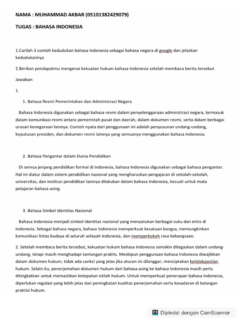Muhammad Akbar B Indo 2 | PDF