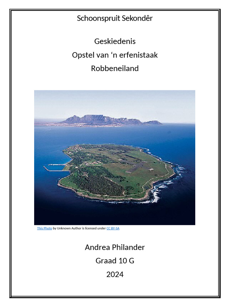 Geskiedenis Navorsing Taak | PDF