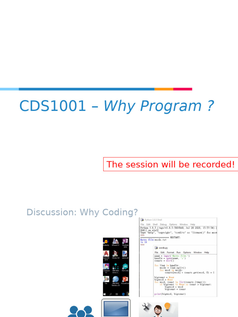 L02 - Why Program | PDF