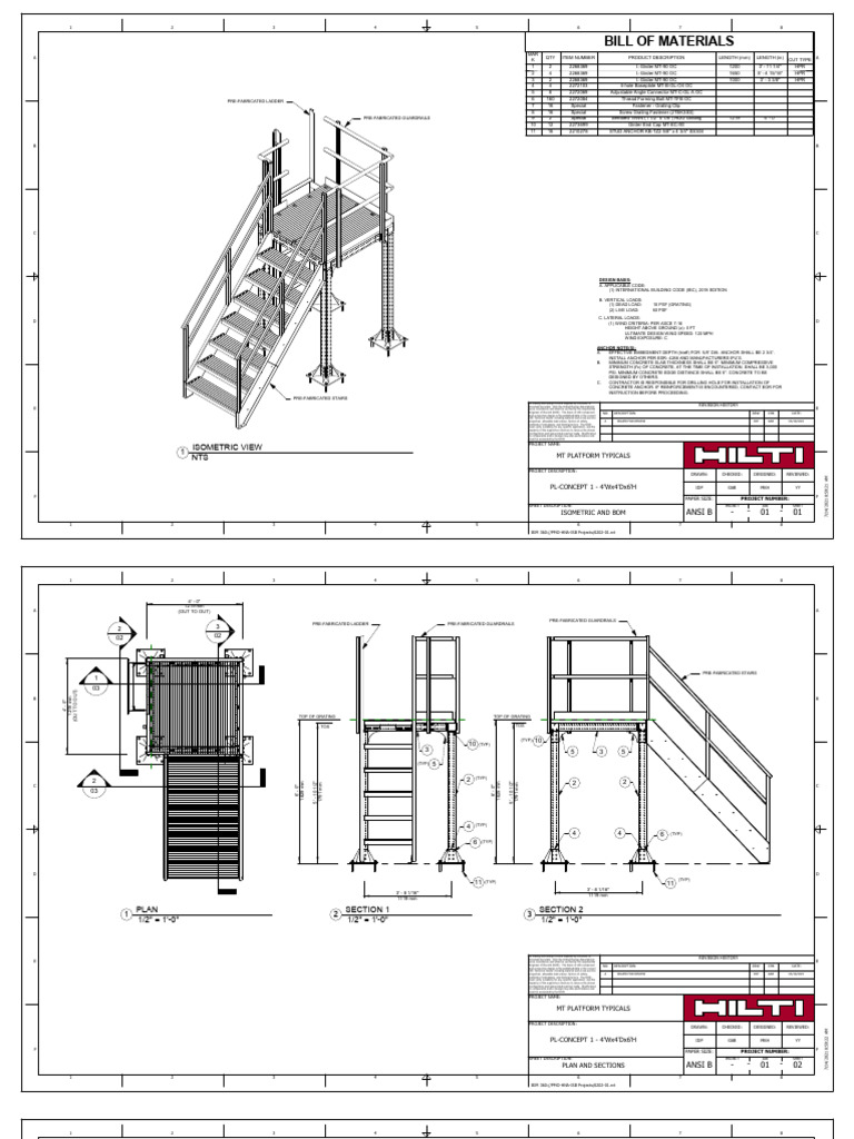 Platform Typicals CAD BIM Typicals ASSET DOC LOC 8373822 | PDF