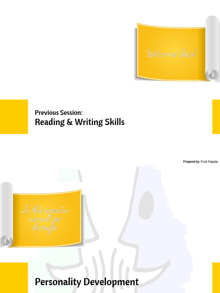 Unit 3 - Personality Development | PDF