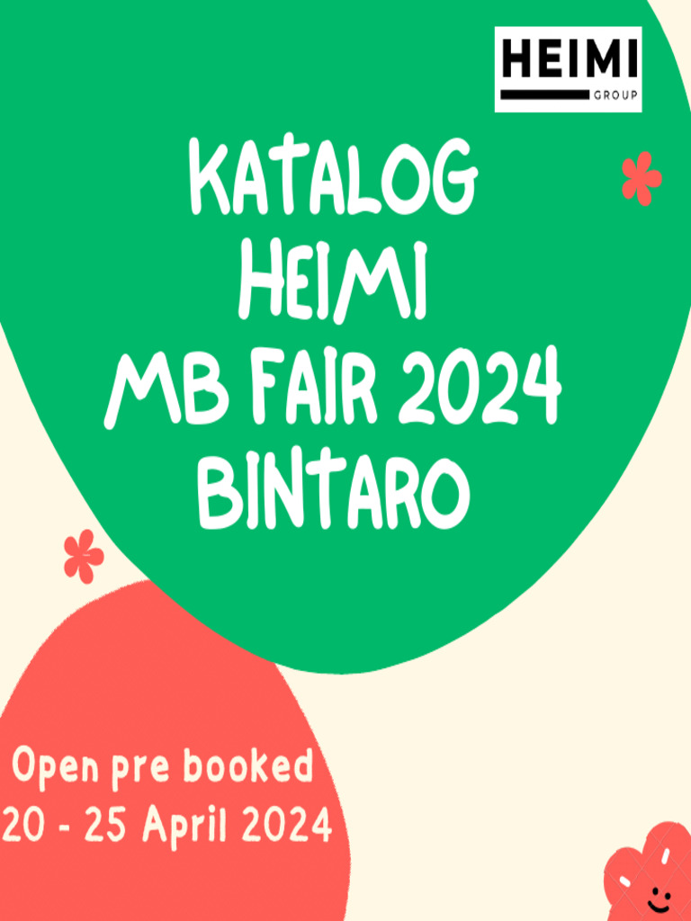 Heimi Katalog Mbfair Bintaro 2024 | PDF