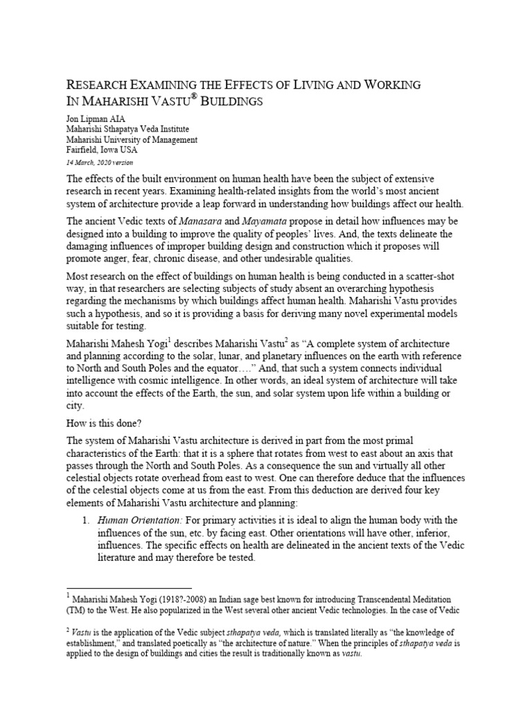 Full Summary of Scientific Research | PDF