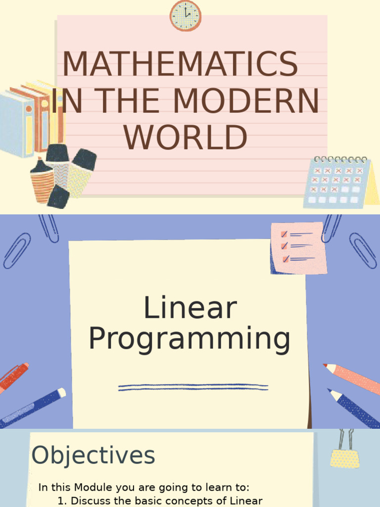Linear Programming | PDF
