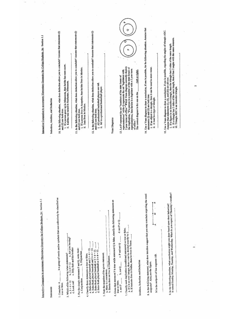 Exercises Answers | PDF