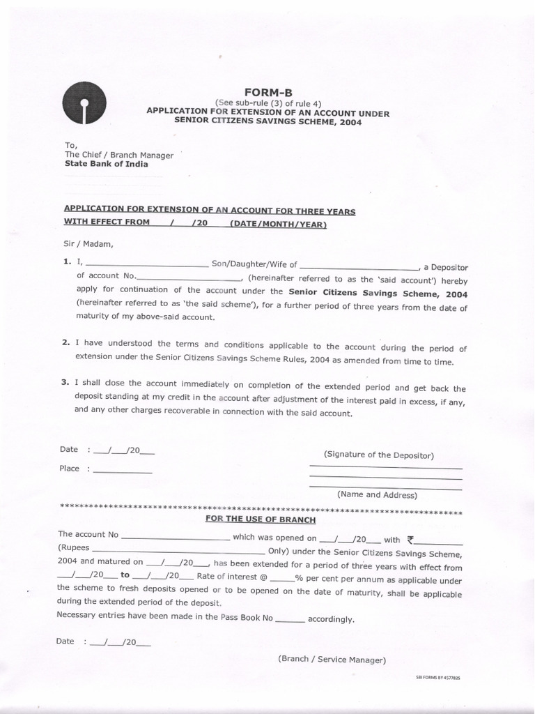 Application Form B | PDF