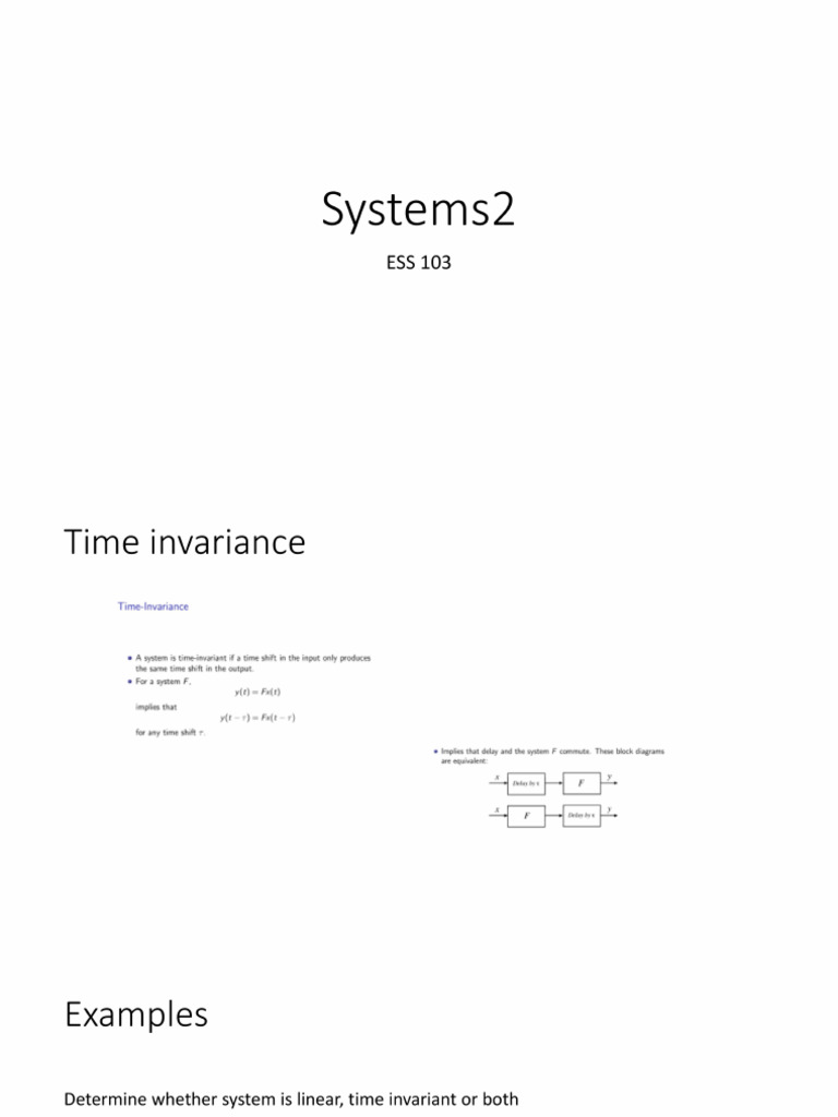 System2 - Lecture-5 - B (22-08) | PDF