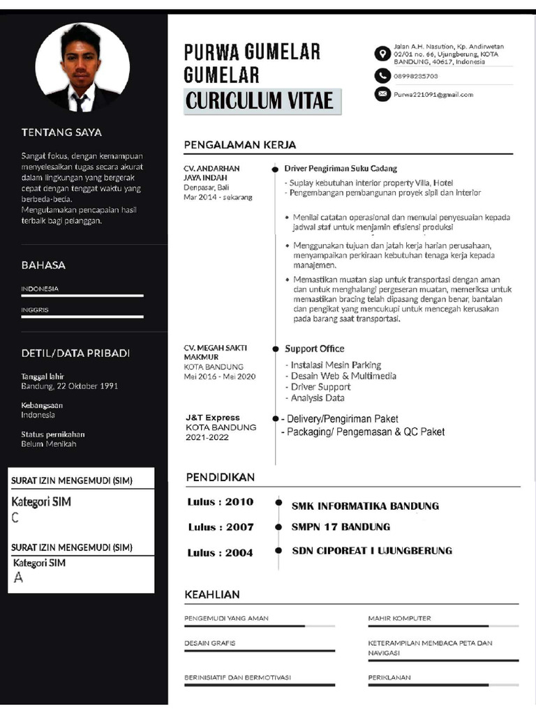 CV Online | PDF