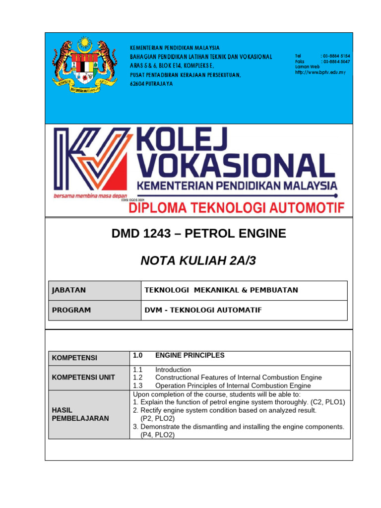 DMD 1243 Nota Kuliah 2 | PDF