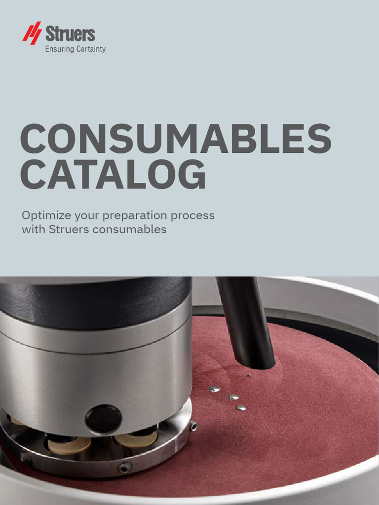 Consumables Catalog | PDF