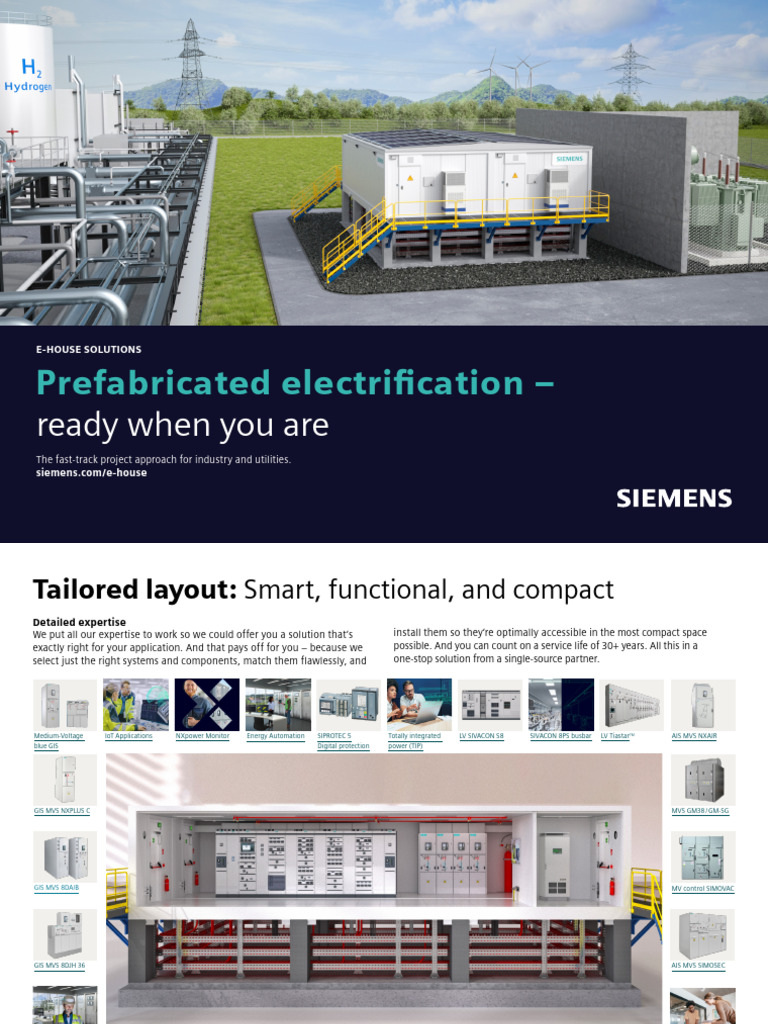 Siemens E House Brochure | PDF