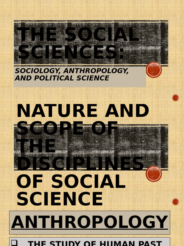 Lesson 1.2 Social Sciences | PDF