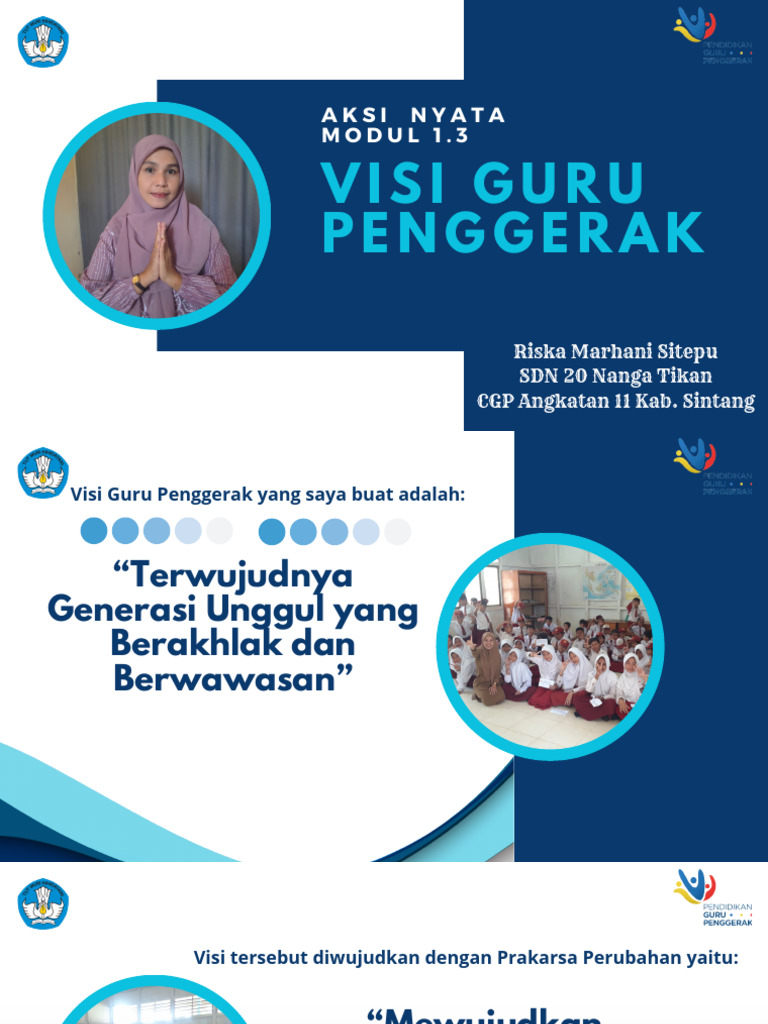 Aksi Nyata Modul 1.3 (Riska) | PDF