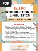 Foundation of Language | PDF | Speech | Linguistics