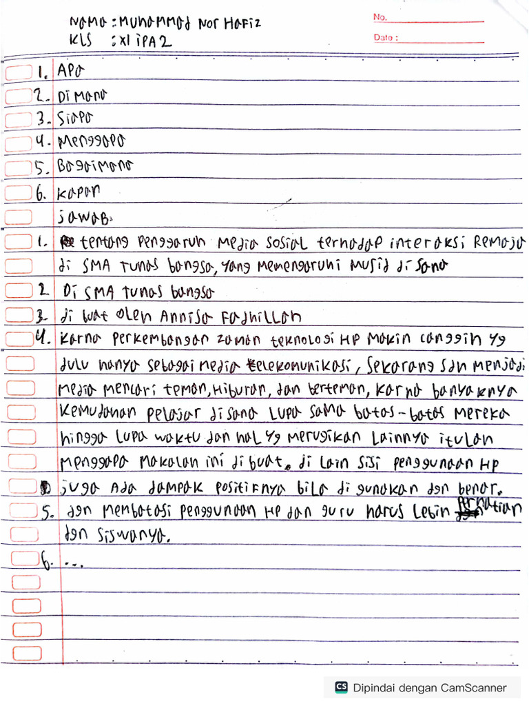 Bahasa indo mencari info penting | PDF