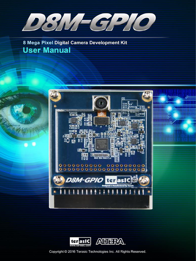 D8M_GPIO_User_Manual | PDF