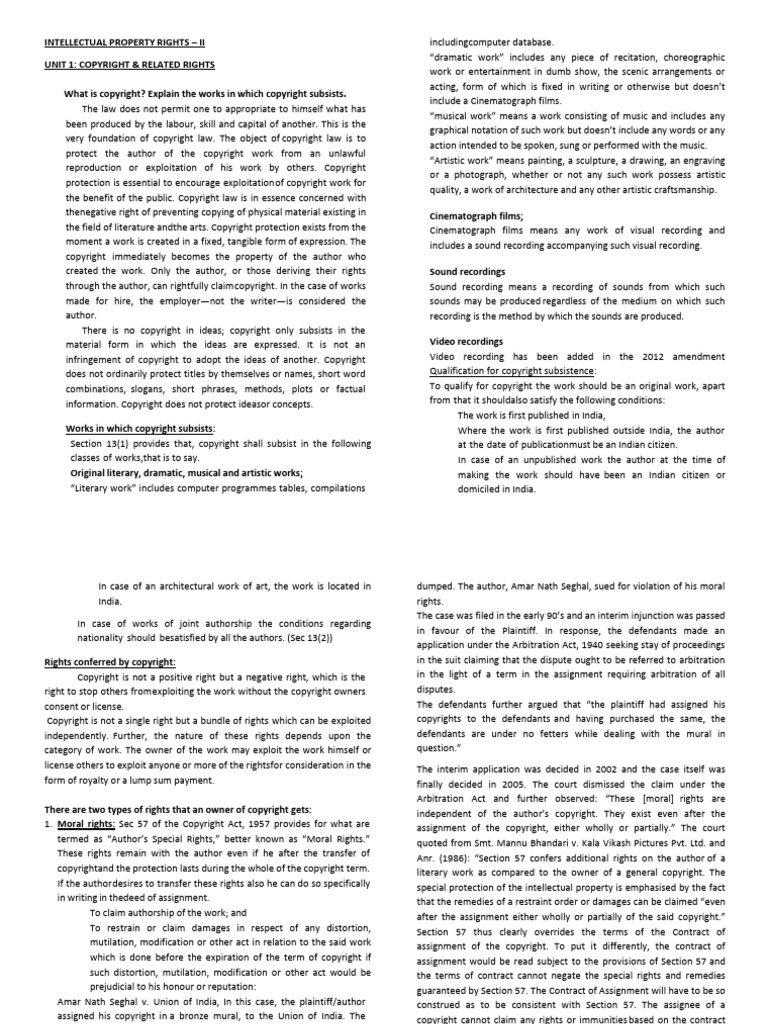 Ipr 2 Imp Qs & As Final | PDF