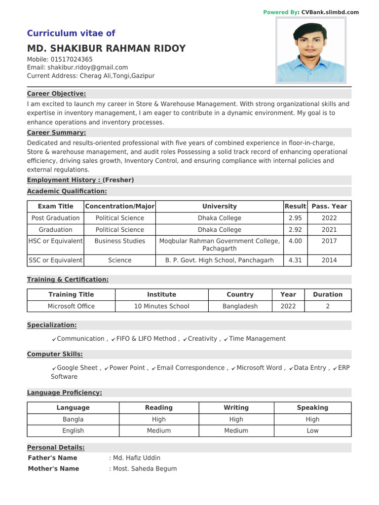 Job Seeker Resume | PDF