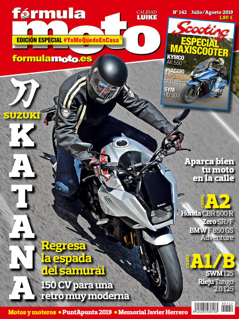 Fórmula Moto 142 - Julio-Agosto 2019 | PDF