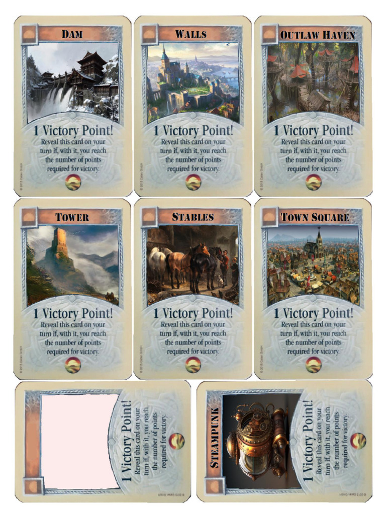 Perk Cards (Catan Expansion) | PDF