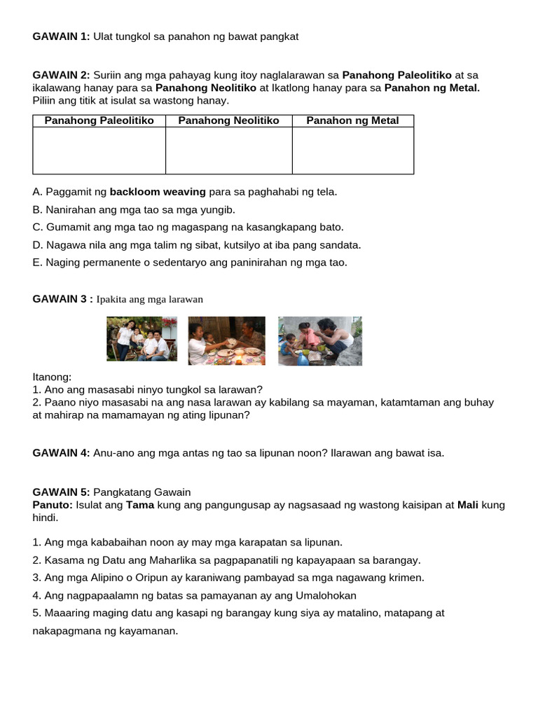 SIMs LP IN AP 5 MELC 4 #2 | PDF