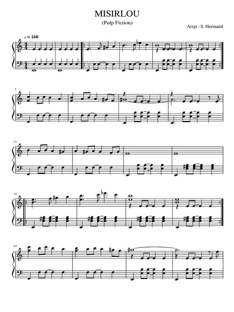 Misirlou Pulp Fiction 2 | PDF