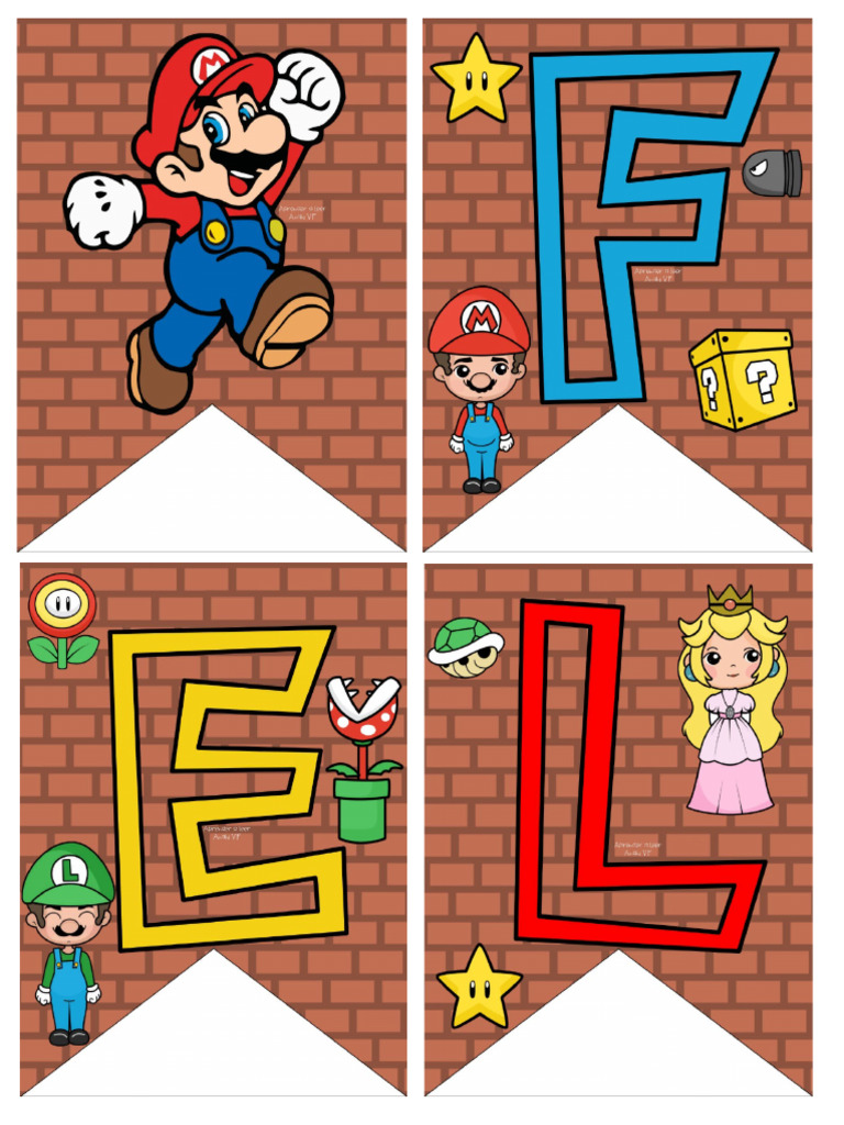 Letrero Mario Bros | PDF